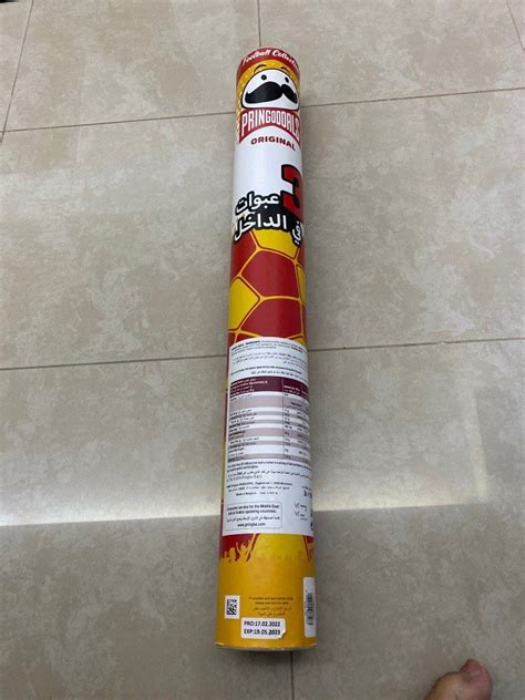 Large Empty Pringles Tube Container Hobbies And Toys Memorabilia