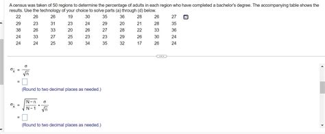 Solved A Obtain The Standard Deviation Of The Variable Chegg