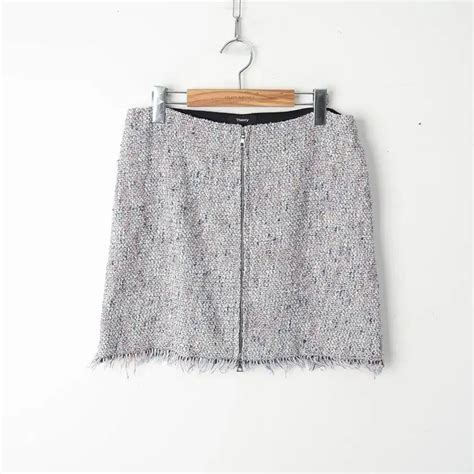 띠어리 미니 스커트 30여자트위드치마 On Bunjang Global Site