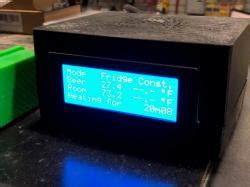 Esp Brewpi Display Box Us Plug By D Models Page Stlfinder