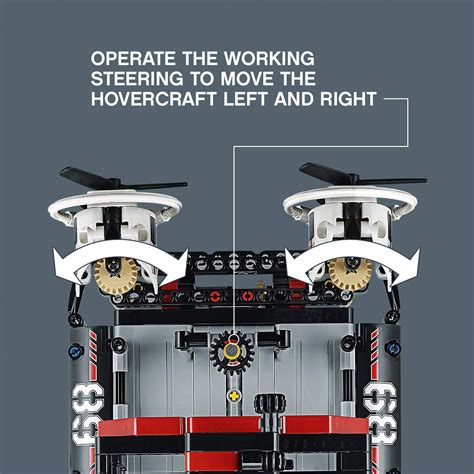 Buy Lego Technic Hovercraft 42076 Building Kit 1020 Pieces Online At
