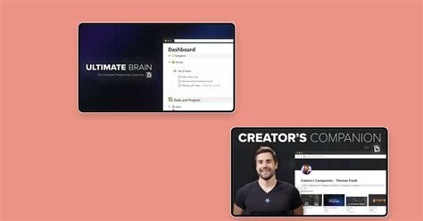 Second Brain Notion Template The Most Popular Free Para System