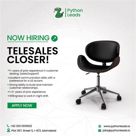Python Leads On Linkedin Hiring Nightshift Pythonleads Freshcandidates Telesalescloser