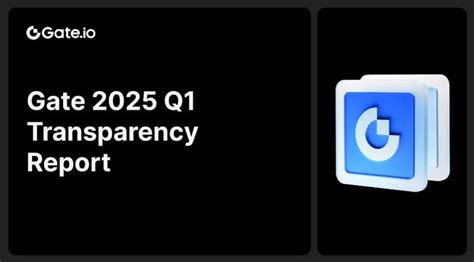 Gate Q1 2025 Transparency Report Sustained Leadership In Crypto