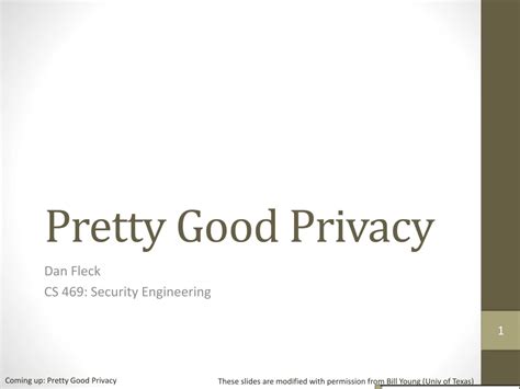 Ppt Pretty Good Privacy Powerpoint Presentation Free Download Id