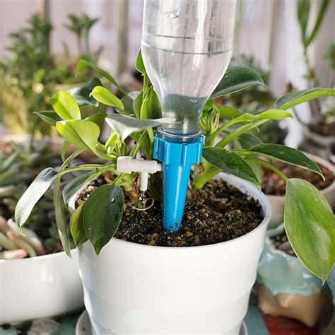 MyOwnGarden Drip Irrigation Set Of Kit For Home Garden Self Watering Spikes For Plants