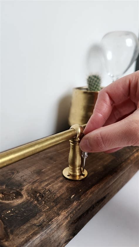 Brass Shelf Rail Tipping Railgallery Rail Etsy Canada