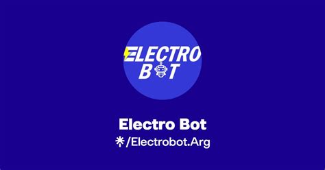 Electro Bot Twitter Instagram Facebook Tiktok Linktree
