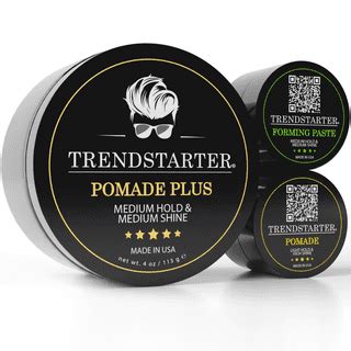 Three Flowers Brilliantine Men Hair Pomade All Hair Types 3 25 Oz