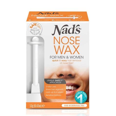 Nads Hair Removal Nose Wax Kit 12g