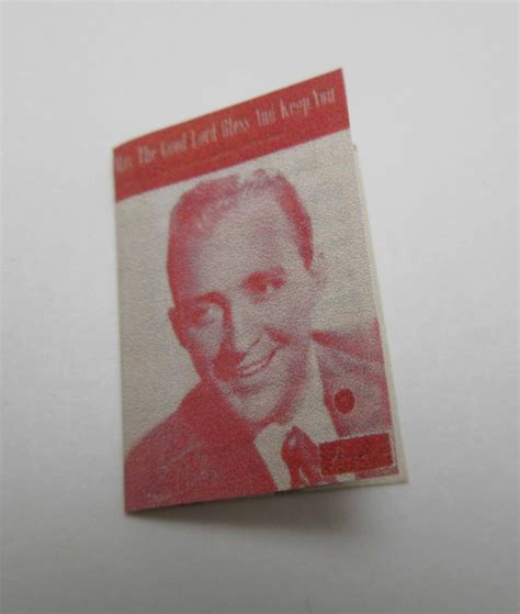 Sheet Music May The Good Lord Bless And Keep You Dollhouse Miniature 1