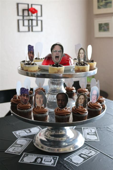 Pin By Thisandthatonthehill On The Office Office Birthday Party Office Themed Party Office