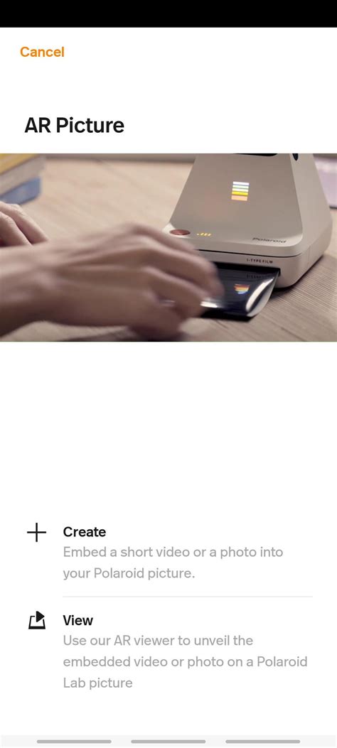 ar feature not working r polaroidlab