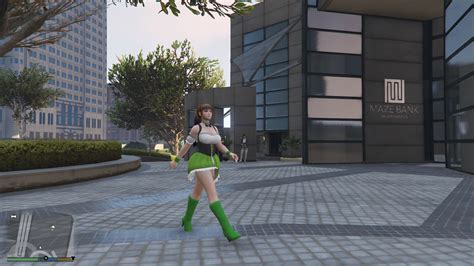 St Patrick S Day Outfit For Mai Shiranui Gta Mods Com