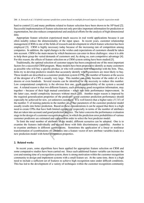 SOLUTION 2012 483 A Hybrid Customer Prediction System Based On