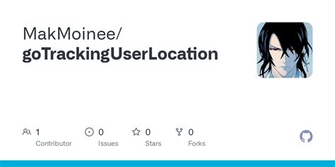 GitHub MakMoinee GoTrackingUserLocation