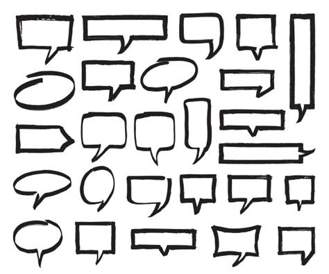 Speech Bubble Seamless Pattern Royalty Free Vector Image