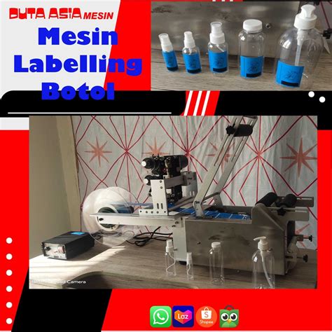 Jual Mesin Labelling Botol Mesin Untuk Memasang Label Spraydispenser