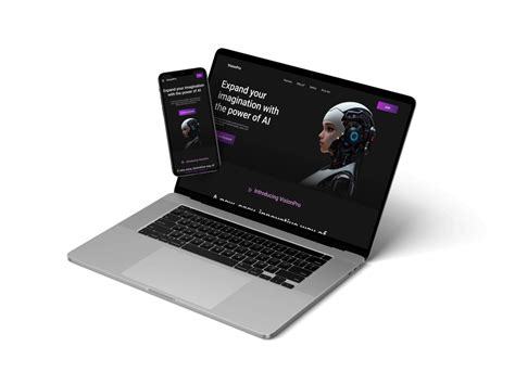Ai Generator Website Responsive Design Behance