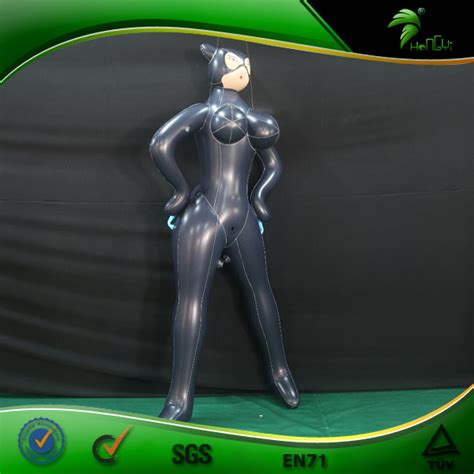 Inflatable Custom Black Sexy Girl Inflatable Sex Cat Doll Inflatable
