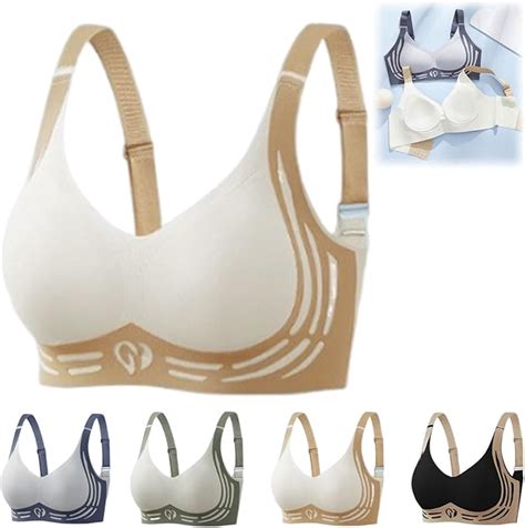 Lushfitting Powerful Push Up Seamless Bra Comfortable Seamless Full