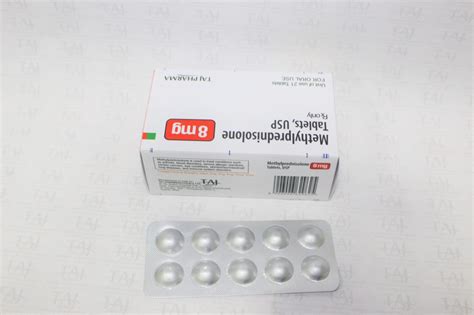 Methylprednisolone Tablets Usp 8mg