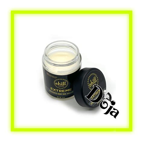 Chill Medicated Extreme Body Rub 1000mg Thc 1000mg Cbd Euclid