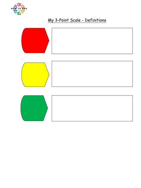 3 Point Scale Blank Pdf
