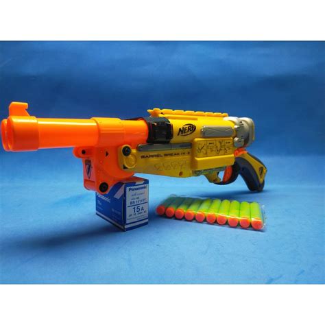 Nerf Barrel Break Ix 2 Sonic Nerf ปืนเนิฟ ของแท้ ปืนลูกซองแฝด ชักยิง