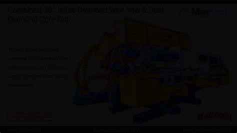Mactech Europe Ltd On Linkedin The Mactech Dual Core Drilling Machine