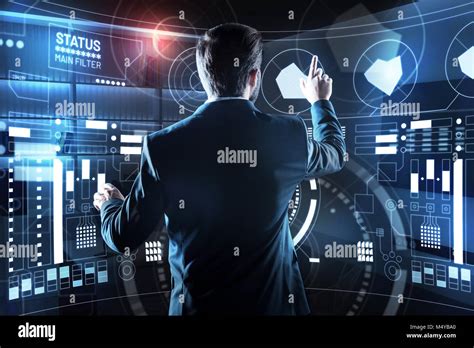 Professional Programmer Touching The Screen While Checking The Location