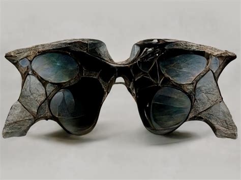 Filippo Nassettis AI Generated Biomorphic Eyewear Series