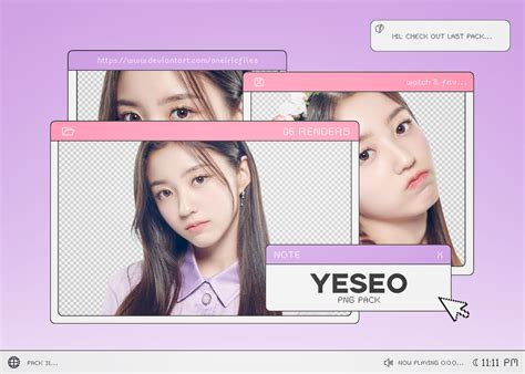 Yeseo Girlsplanet999 31 Png Pack By Oneiricfiles On Deviantart