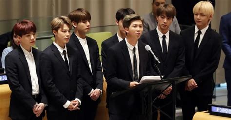 Солонгосын Bts хамтлаг НҮБ ын чуулганд үг хэлсэн анхны K Pop хамтлаг боллоо