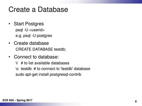 Postgresql Database And C Interface And Midterm Topics Ppt Download