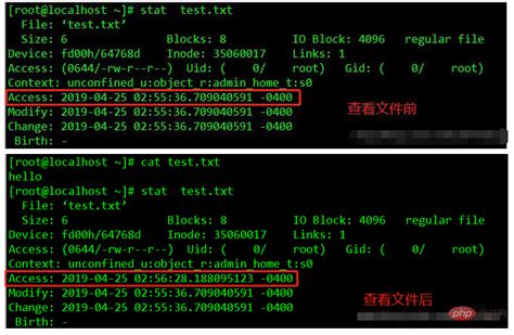 Linux怎么查看文件时间 Linux运维 Php中文网