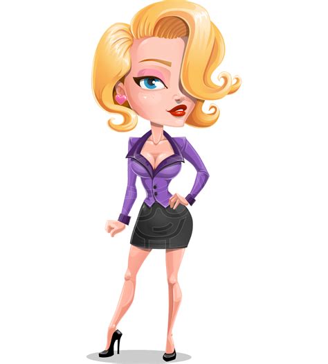 Top 147 Elegant Woman Cartoon