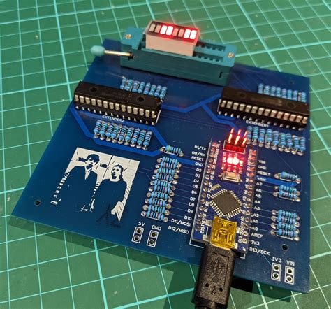 PCB Arrived And Assembled And Now Being Extended Details Hackaday Io