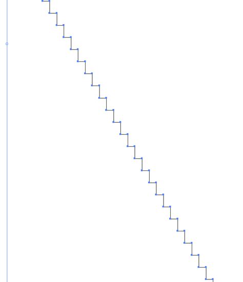 Path Illustrator Create Straight Line From Multiple Points Graphic Design Stack Exchange