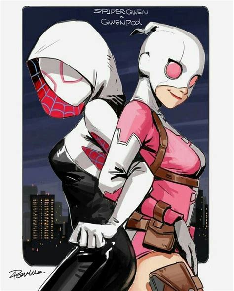 Gwenstacy Spidergwen Gwenpool Marvel Spiderman Spider Gwen