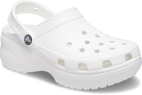ᐉ Сабо Crocs Classic Platform Clog W5 р. 35 White (1008835) • Купить в ...