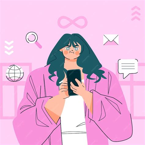 Premium Vector Hand Drawn Endless Scrolling Illustration