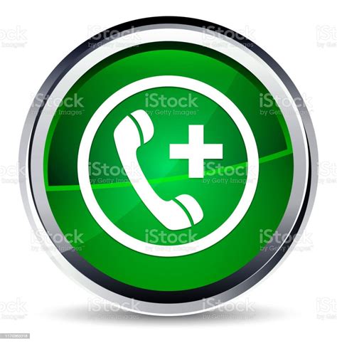 緊急呼叫圖示 Aqua 綠色圓形按鈕向量圖形及更多互聯網圖片 互聯網 健保和醫療 剪裁圖 Istock