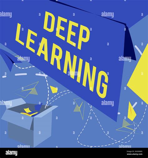 Text Sign Showing Deep Learning Business Idea Hierarchical