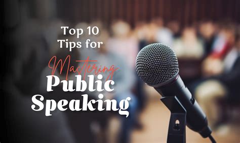 Top 10 Tips For Mastering Public Speaking Tycoon Insights