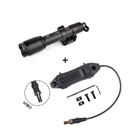 Surefire ไฟฉายสองฟังก์ชัน LED M600ลูเมน,ไฟแฟลชขนาด20มม. 340 | Lazada.co.th