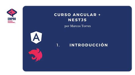 curso angular nestjs proyecto real desde 0 hasta producción 1