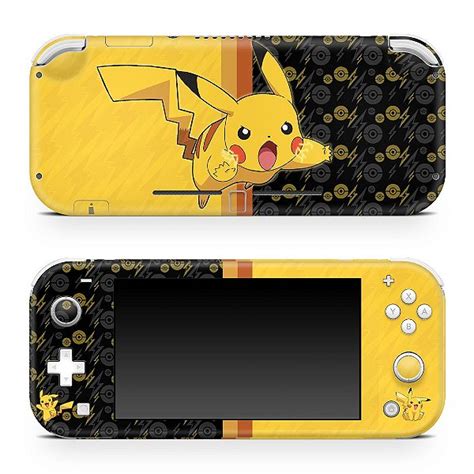Nintendo Switch Lite Skin Pikachu Pokemon Pop Arte Skins