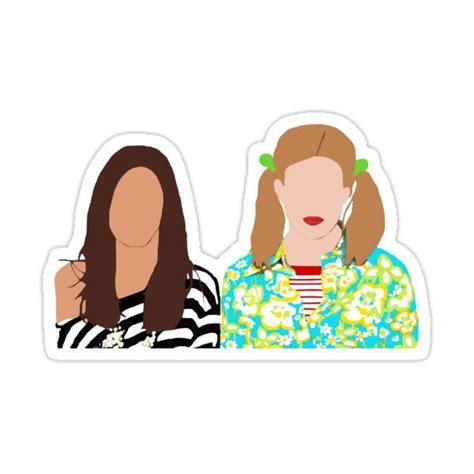 Effy And Pandora Skins Uk Sticker