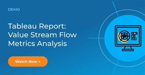 Tableau Report Value Stream Flow Metrics Analysis Plutora